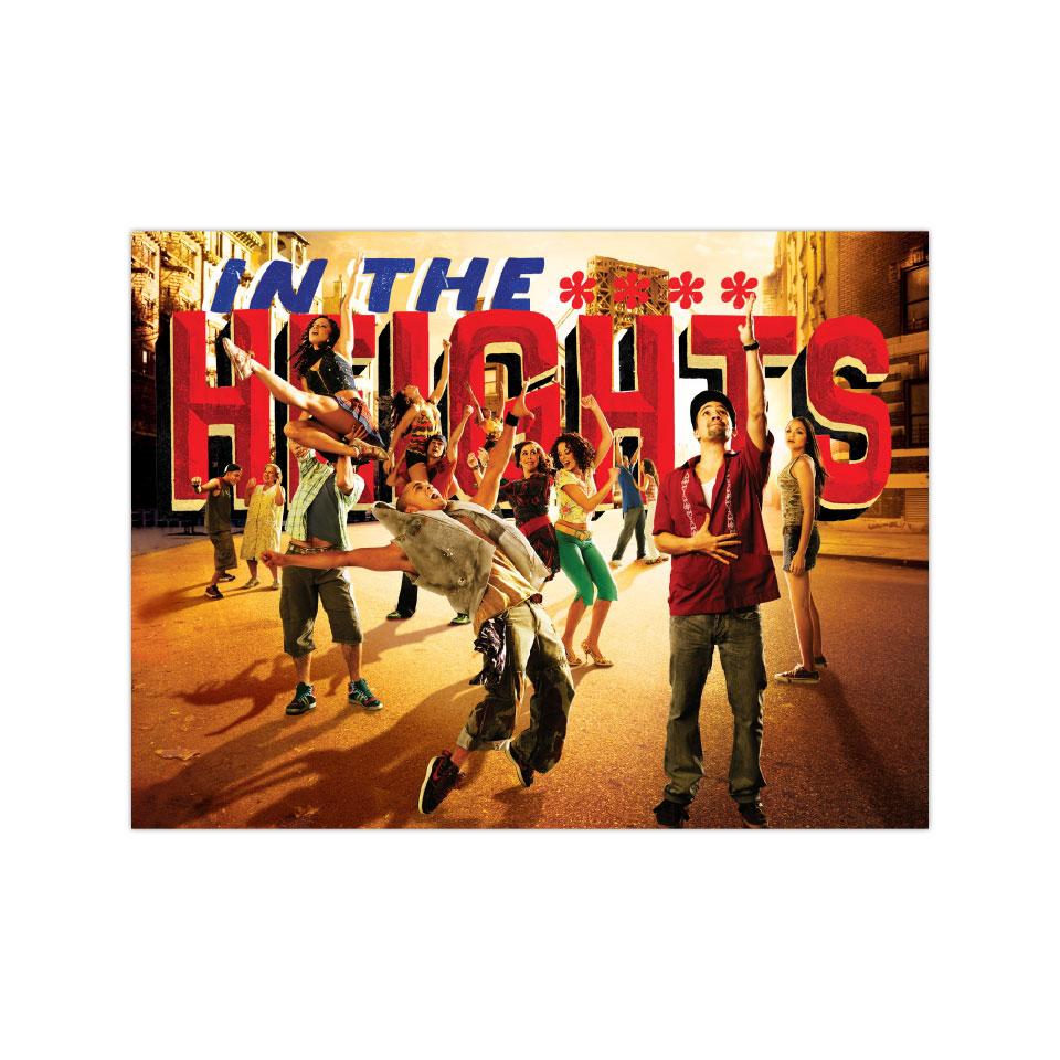 In the Heights Cover Art - 3"x4" Vinyl Sticker – TeeRico by Lin-Manuel