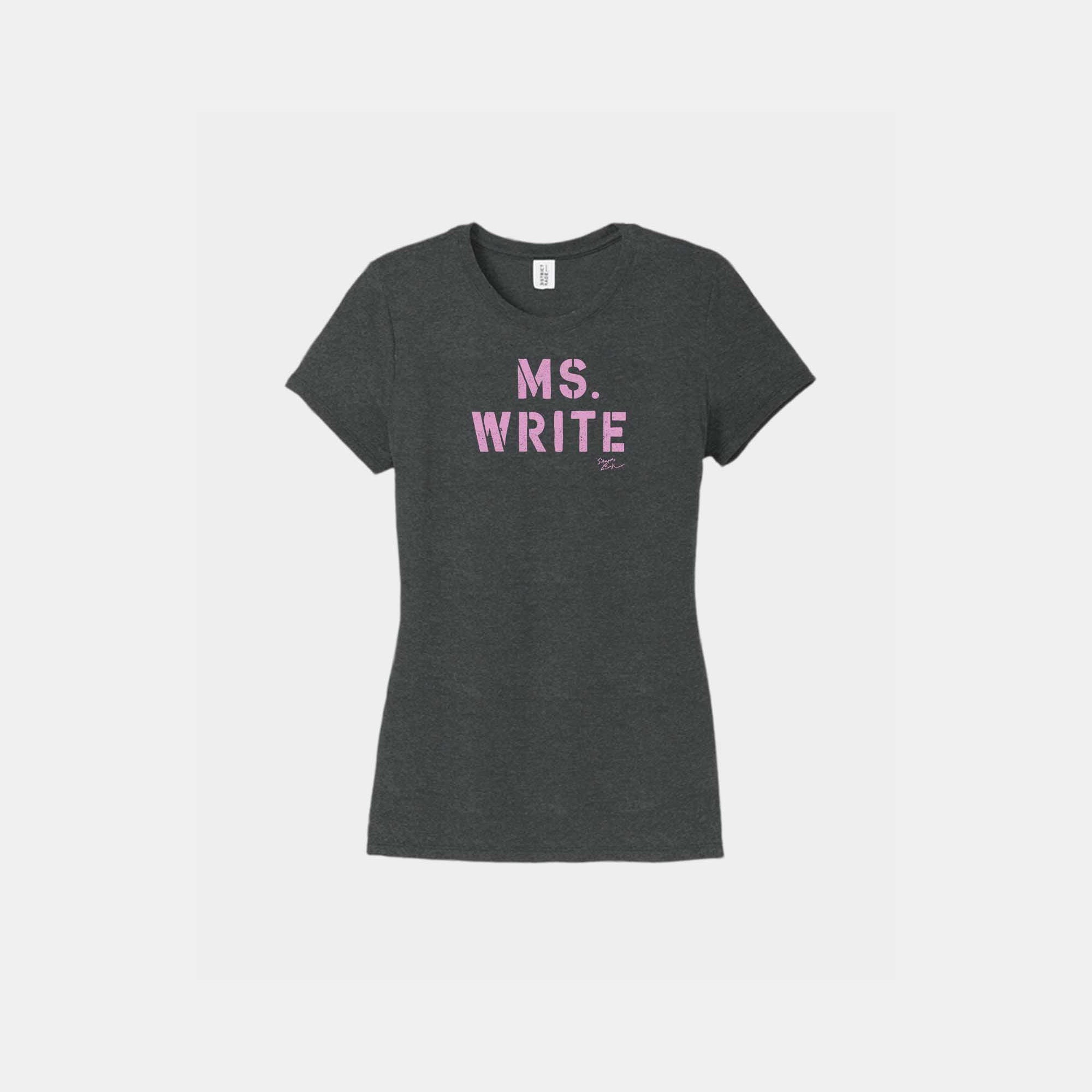 MS. WRITE Ladies Crew – TeeRico by Lin-Manuel