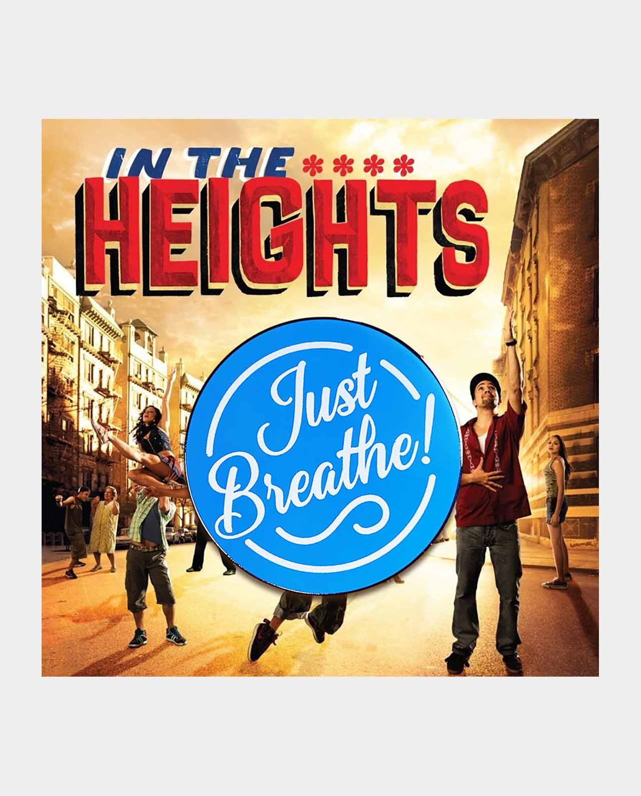 Just Breathe Pin - Blue – TeeRico by Lin-Manuel