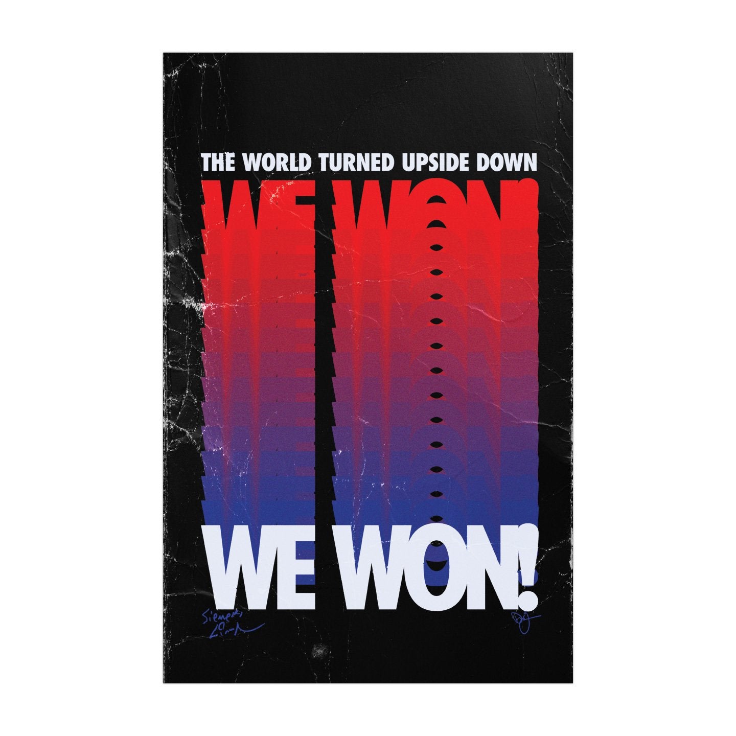 We Won! 11"x17" Poster – TeeRico by Lin-Manuel