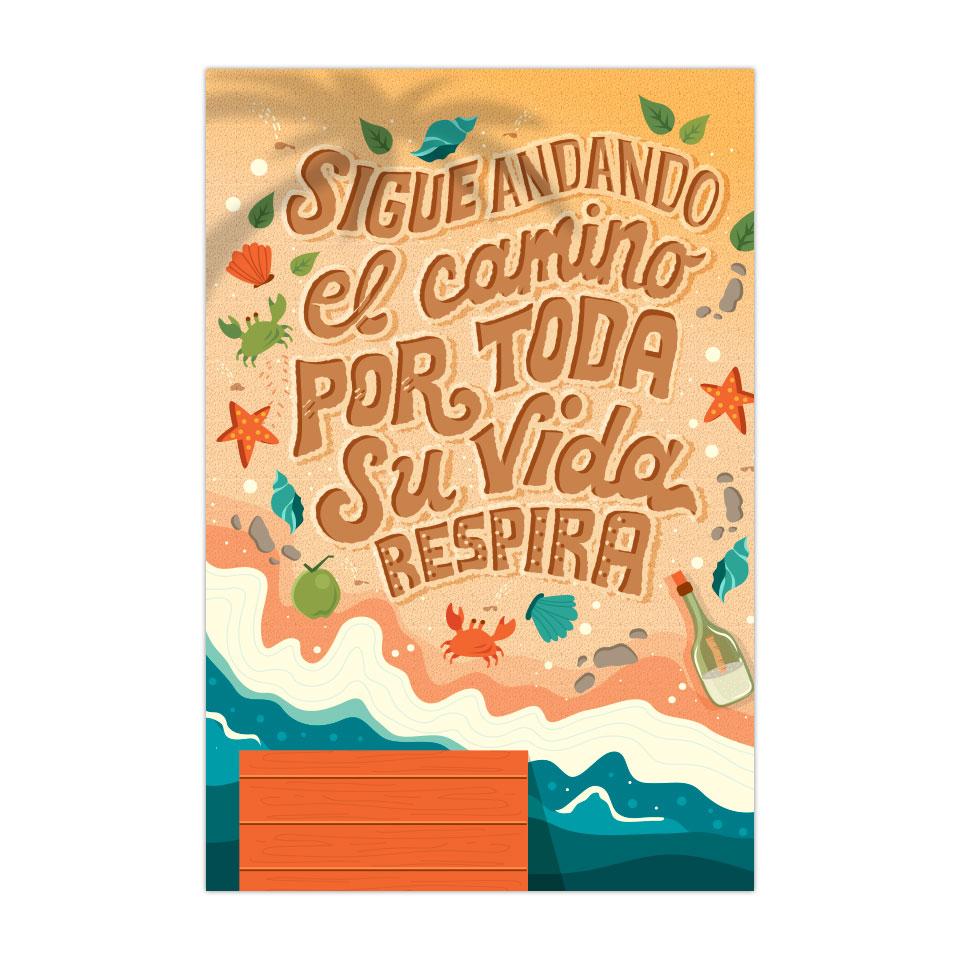 Sigue Andando - 4"x6" Magnet – TeeRico by Lin-Manuel
